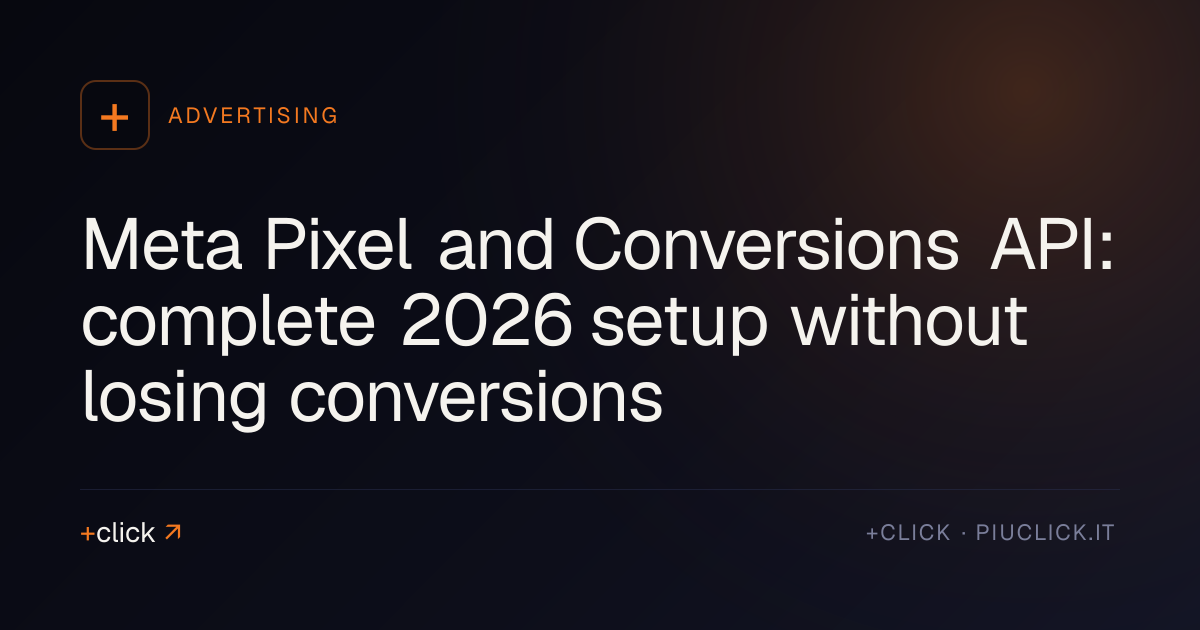 Meta Pixel and Conversions API: 2026 Setup Guide | +Click